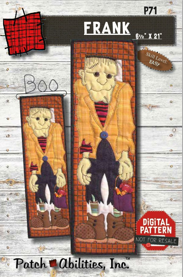 Frank Downloadable Pattern – Quilting Books Patterns and Notions