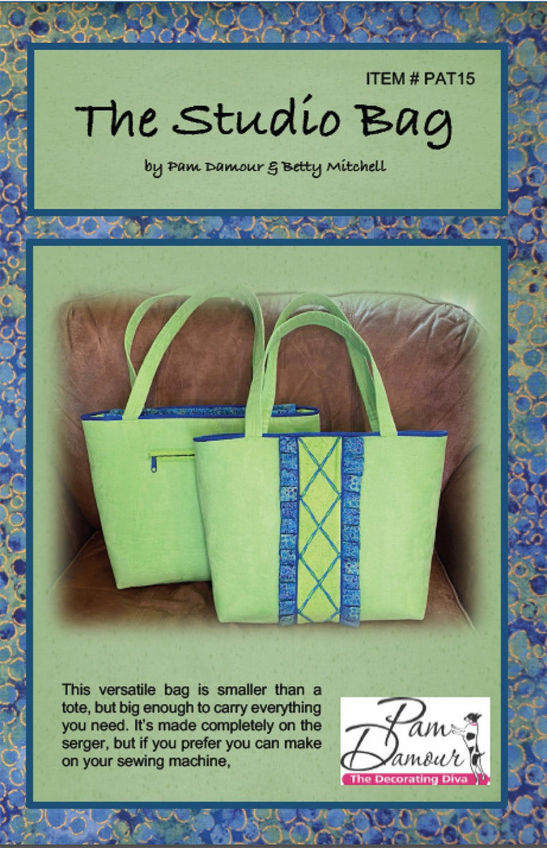 The Studio Bag Pattern Pattern – Quilting Books Patterns and Notions