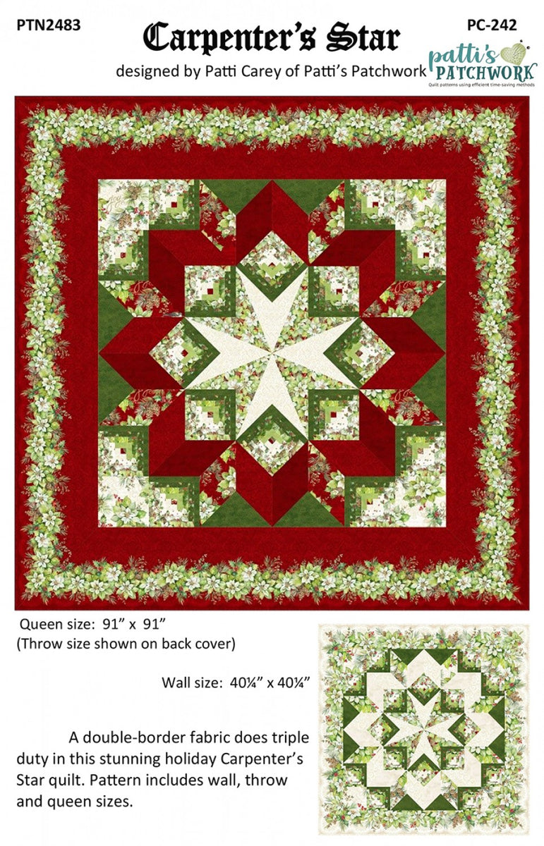 Carpenter's Star Quilting Patterns – Quilting Books Patterns and Notions