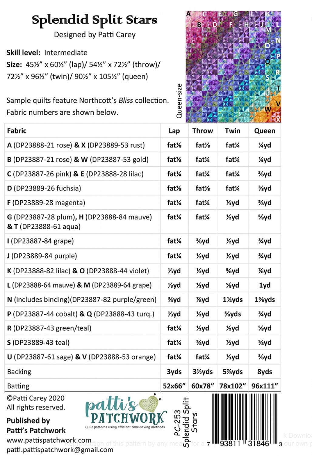 Splendid Split Stars Patterns – Quilting Books Patterns and Notions