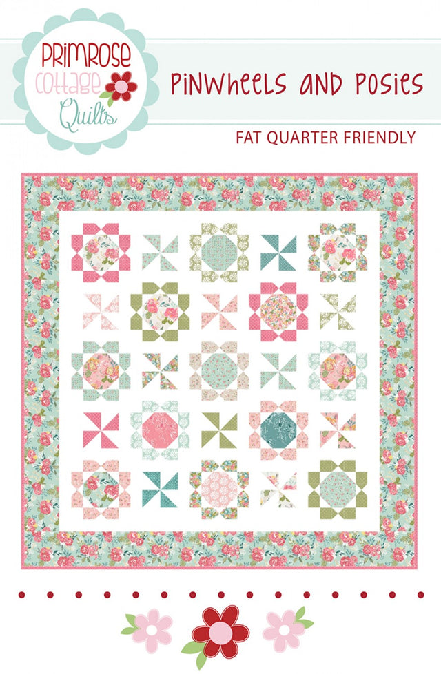 Pinwheels And Posies Quilters Pattern – Quilting Books Patterns and Notions
