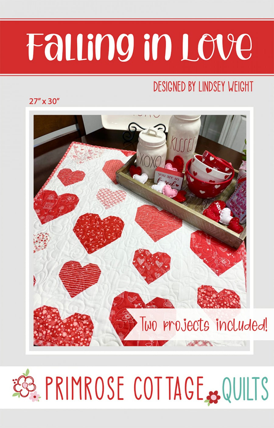 Falling in Love Patterns – Quilting Books Patterns and Notions