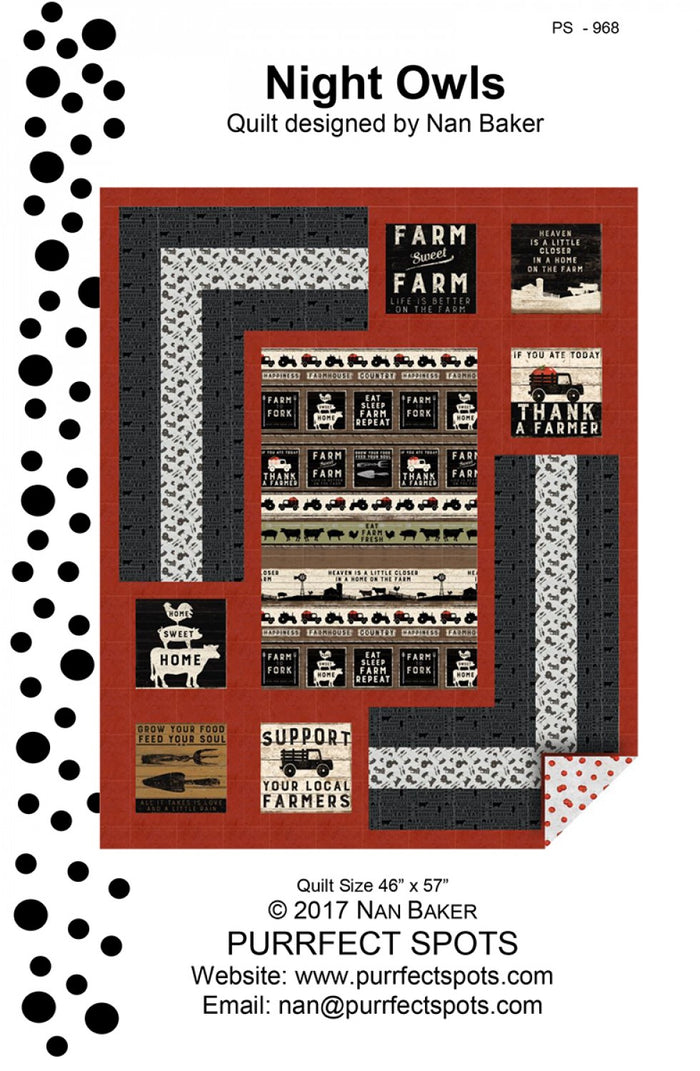 Purrfect Spots Quilt Patterns – Quilting Books Patterns and Notions