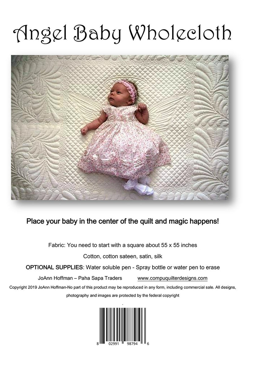 Angel Baby Wholecloth Quilting Patterns – Quilting Books Patterns and ...