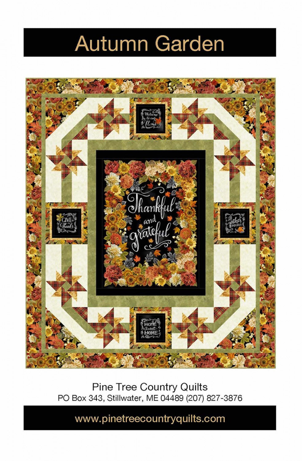 Autumn Garden Quilting Patterns – Quilting Books Patterns and Notions