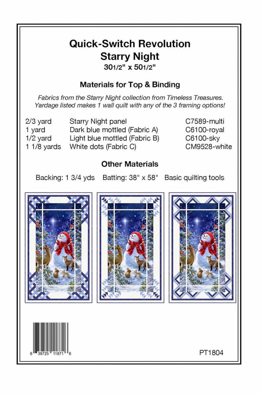 Quick-Switch Revolution Starry Night Patterns – Quilting Books Patterns ...