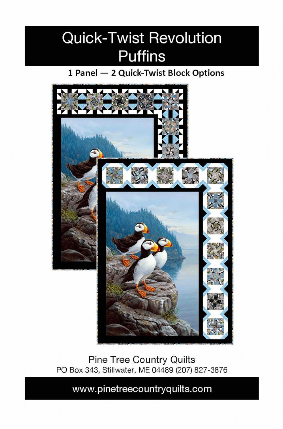 Quick-Twist Revolution Puffins Quilting Patterns – Quilting Books ...