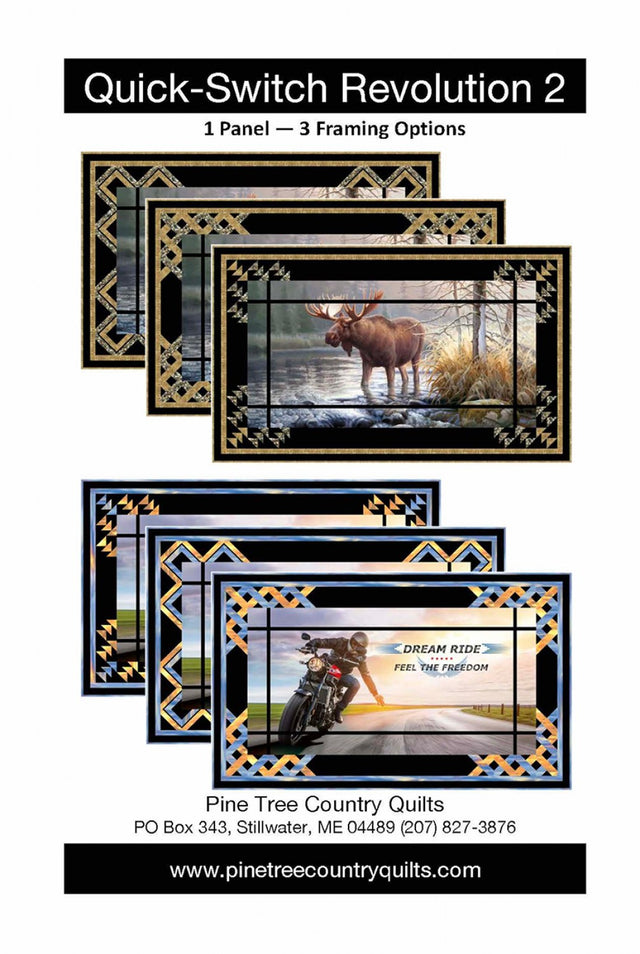 Quick-Switch Revolution 2 Pattern – Quilting Books Patterns and Notions