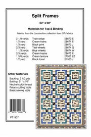 Split Frames Quilt Pattern Quilt Patterns – Quilting Books Patterns and ...