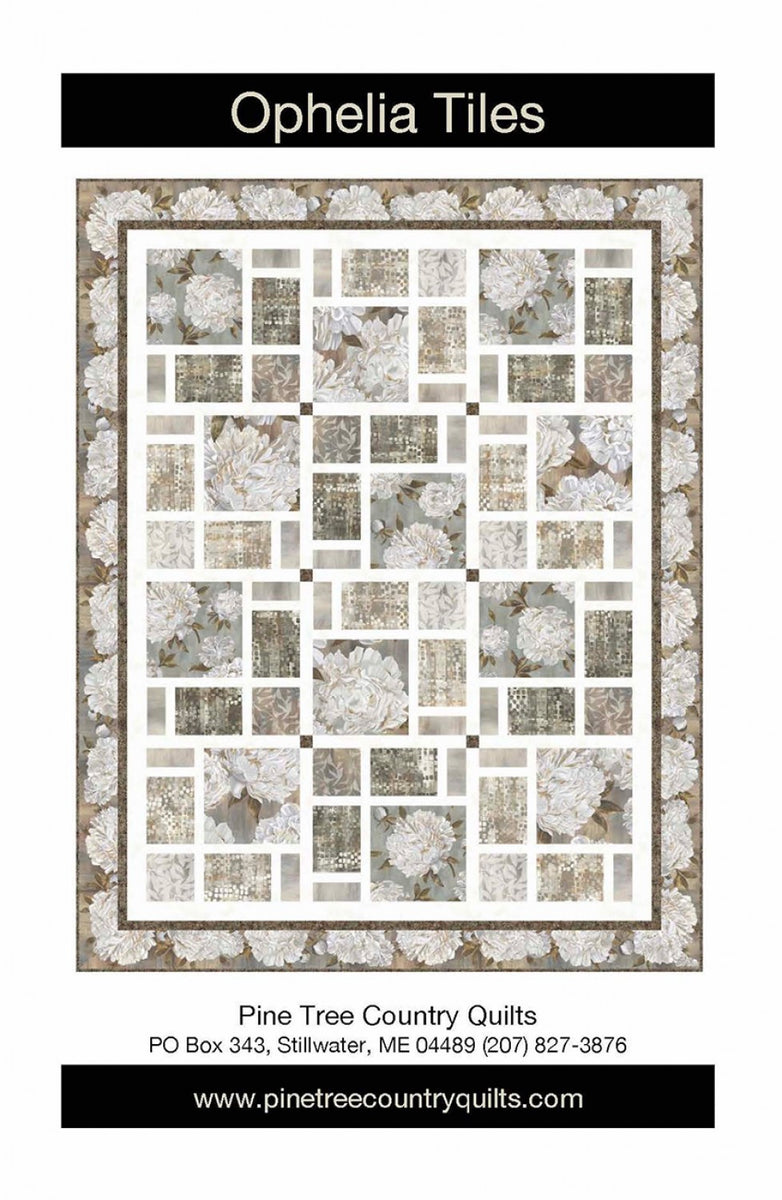 Ophelia Tiles Patterns – Quilting Books Patterns and Notions