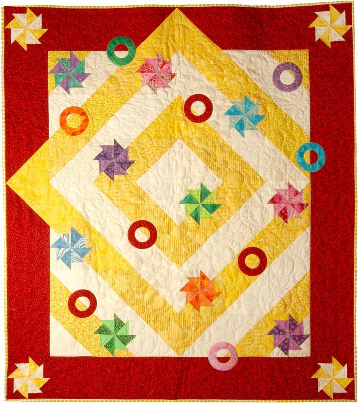 Pinwheels and Rings Quilting Patterns – Quilting Books Patterns and Notions