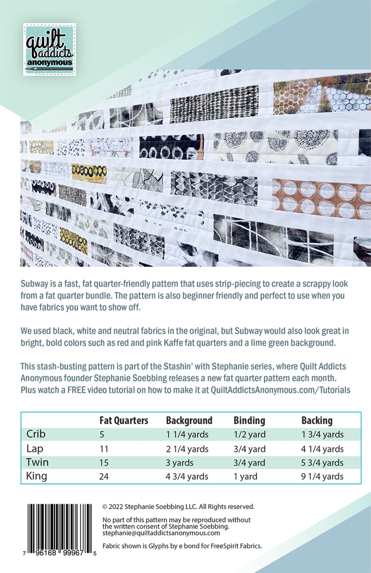 Quilt Addicts Anonymous Quilt Patterns – Quilting Books Patterns and ...