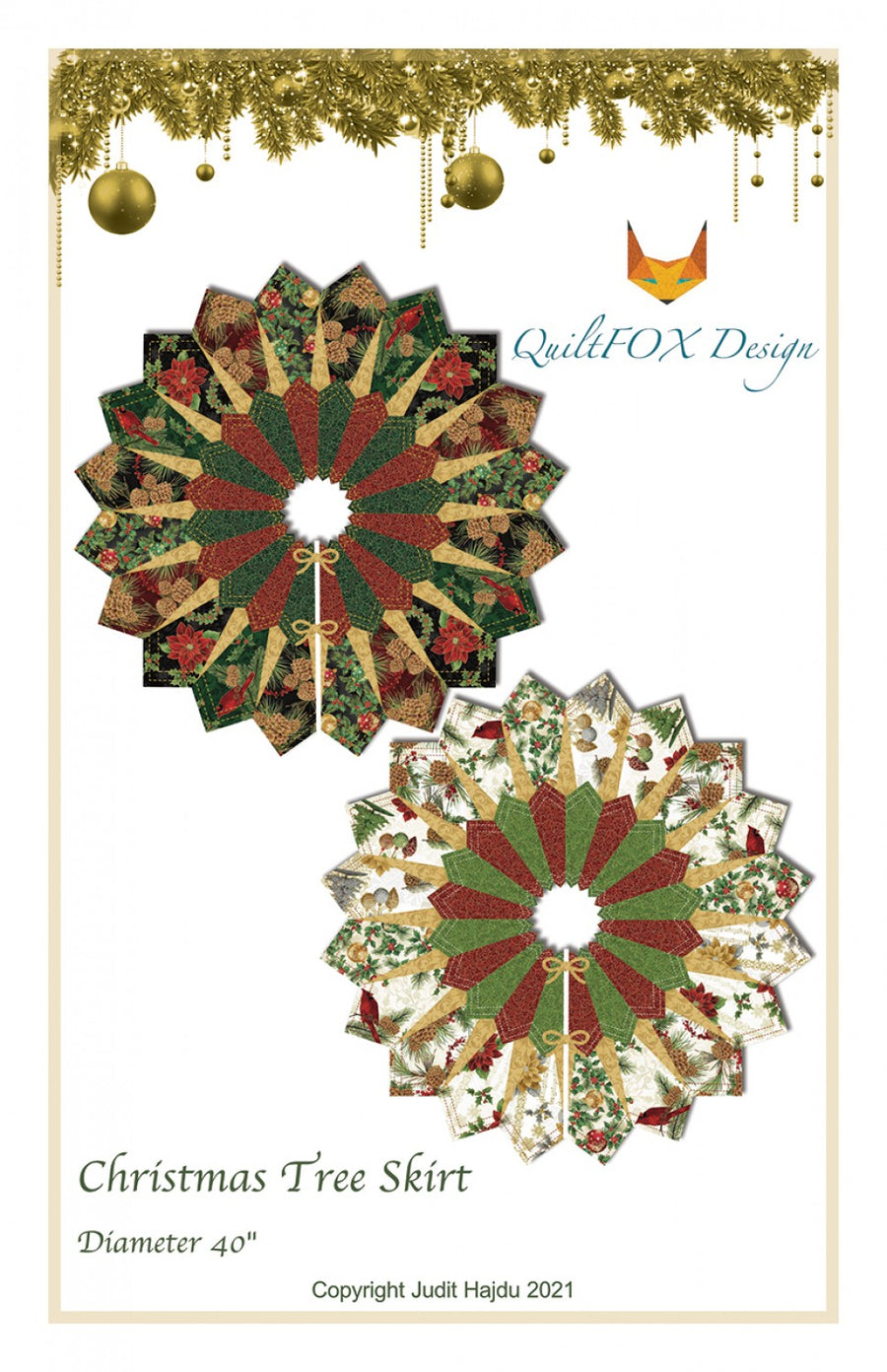 Christmas Tree Skirt Patterns – Quilting Books Patterns and Notions