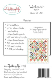 Weekender Quilt Pattern Quilting Patterns – Quilting Books Patterns and ...