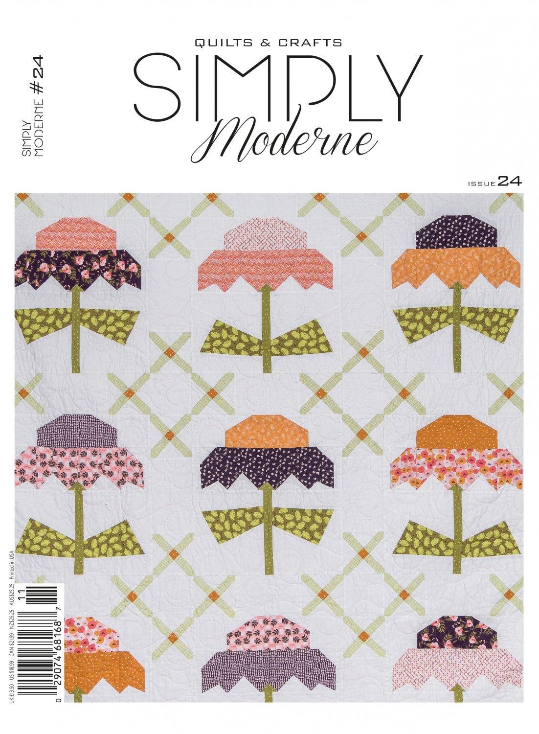 Quarterly Simply Modern Magazine 24 Quilt Patterns – Quilting Books ...