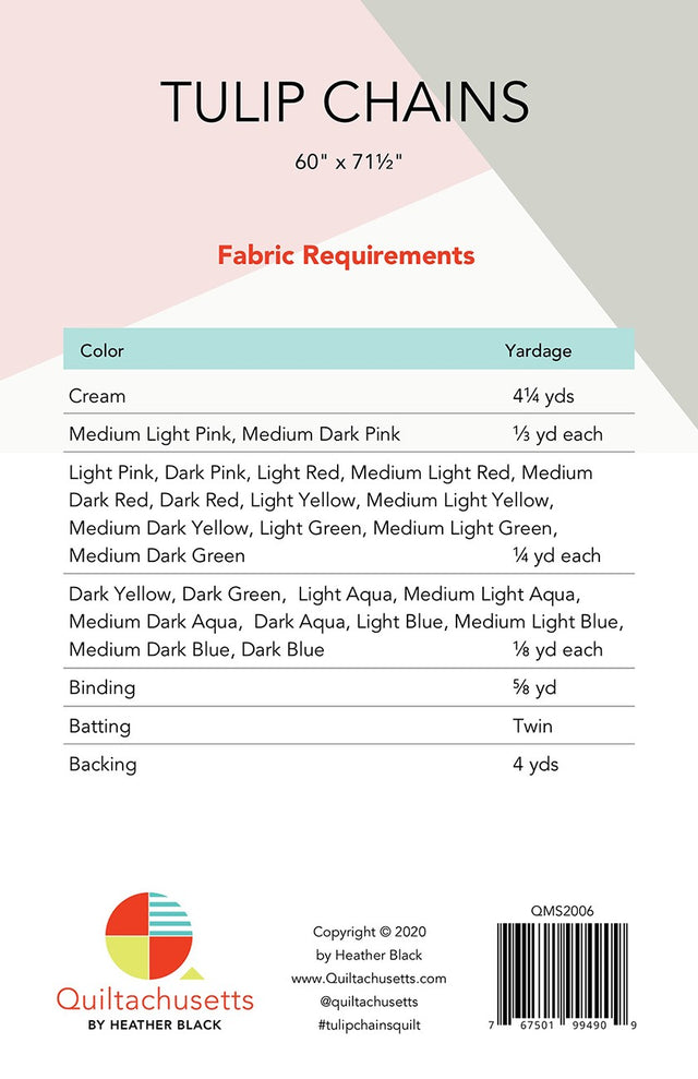 Tulip Chains Pattern – Quilting Books Patterns and Notions