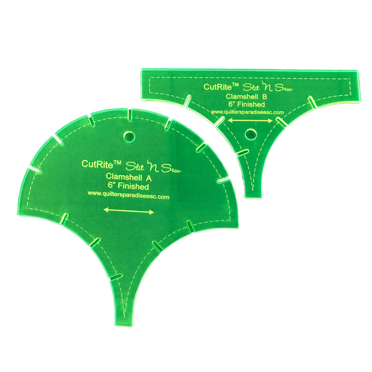 Clamshell Template 6in Finished Quilting Patterns – Quilting Books ...