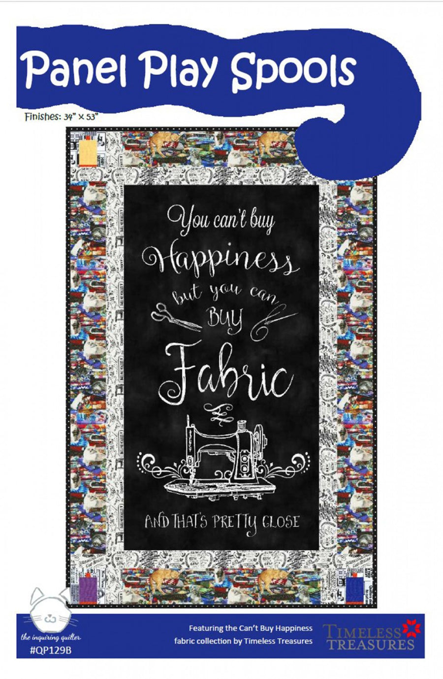 Panel Play Spools Quilting Patterns – Quilting Books Patterns and Notions