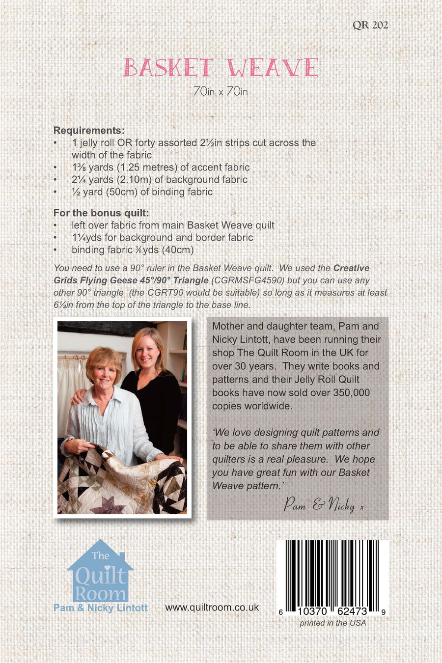 Basket Weave Quilt – Quilting Books Patterns and Notions