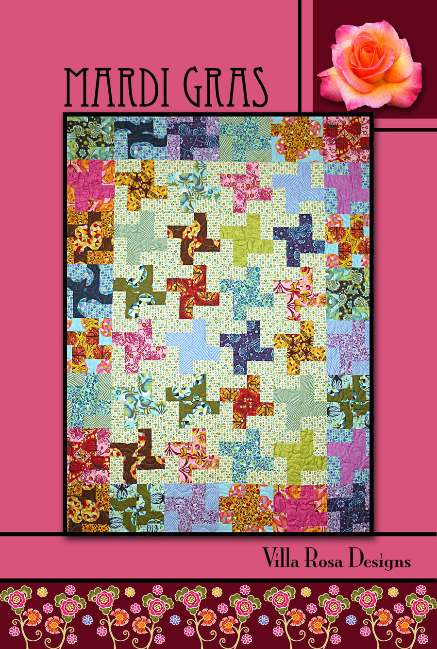 Mardi Gras Downloadable Pattern – Quilting Books Patterns and Notions
