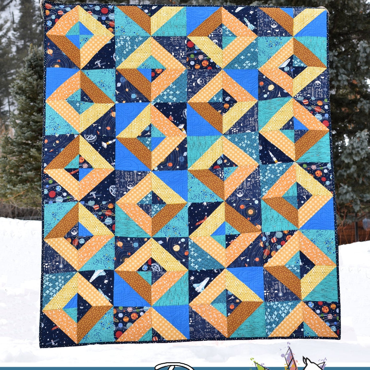 Sky Diamonds Downloadable Pattern – Quilting Books Patterns and Notions