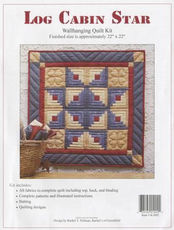 Log Cabin Star Kit Pattern – Quilting Books Patterns and Notions