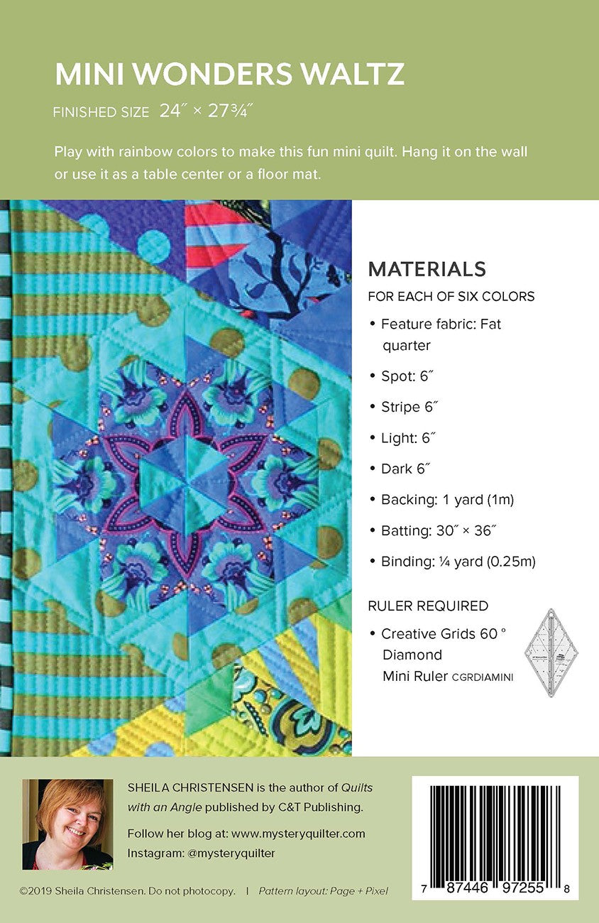 Mini Wonders Waltz Quilting Patterns – Quilting Books Patterns and Notions