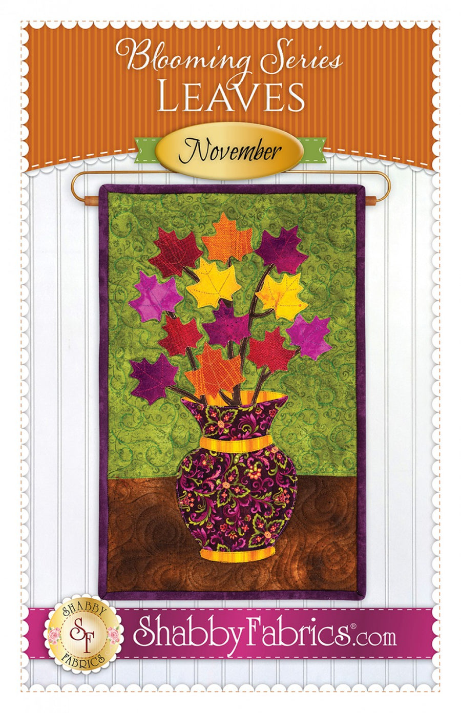 Blooming Series Leaves November Quilting Patterns – Quilting Books ...