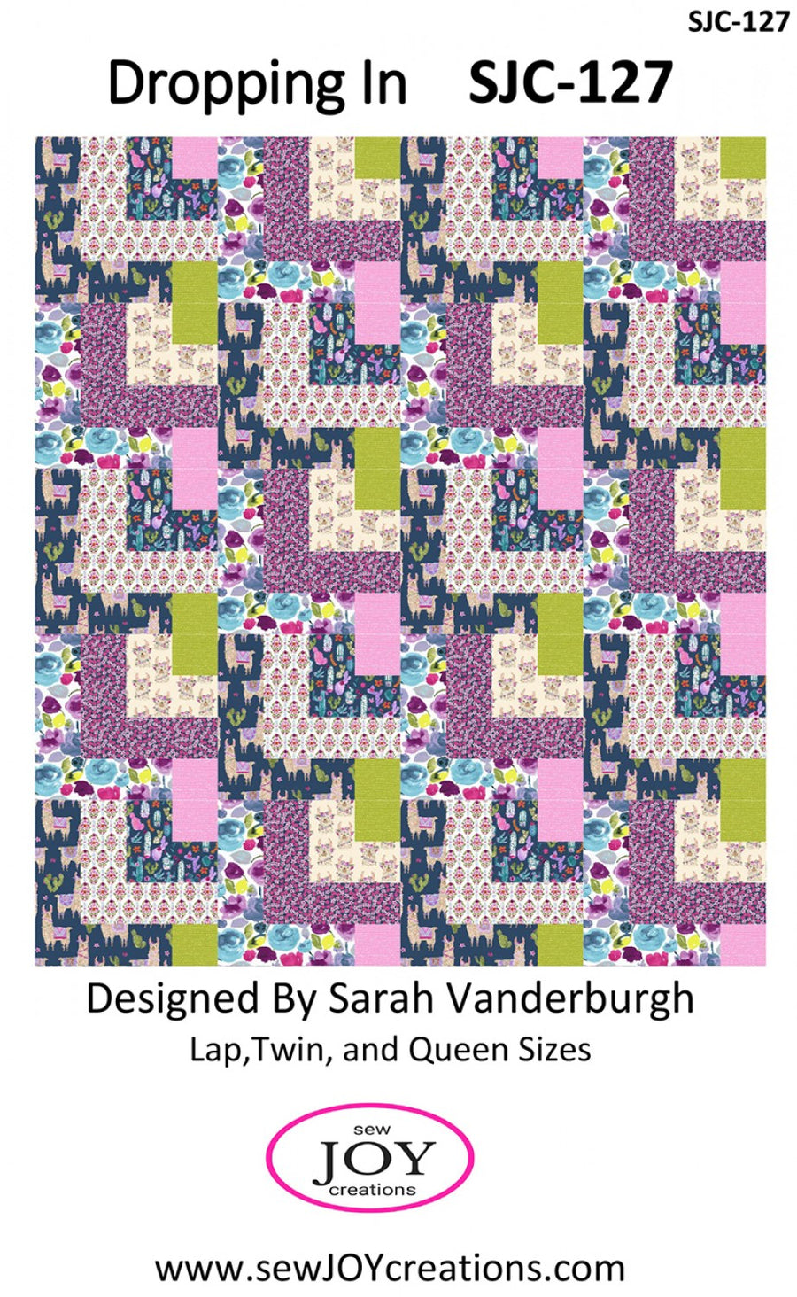 Dropping In Pattern Pattern – Quilting Books Patterns and Notions
