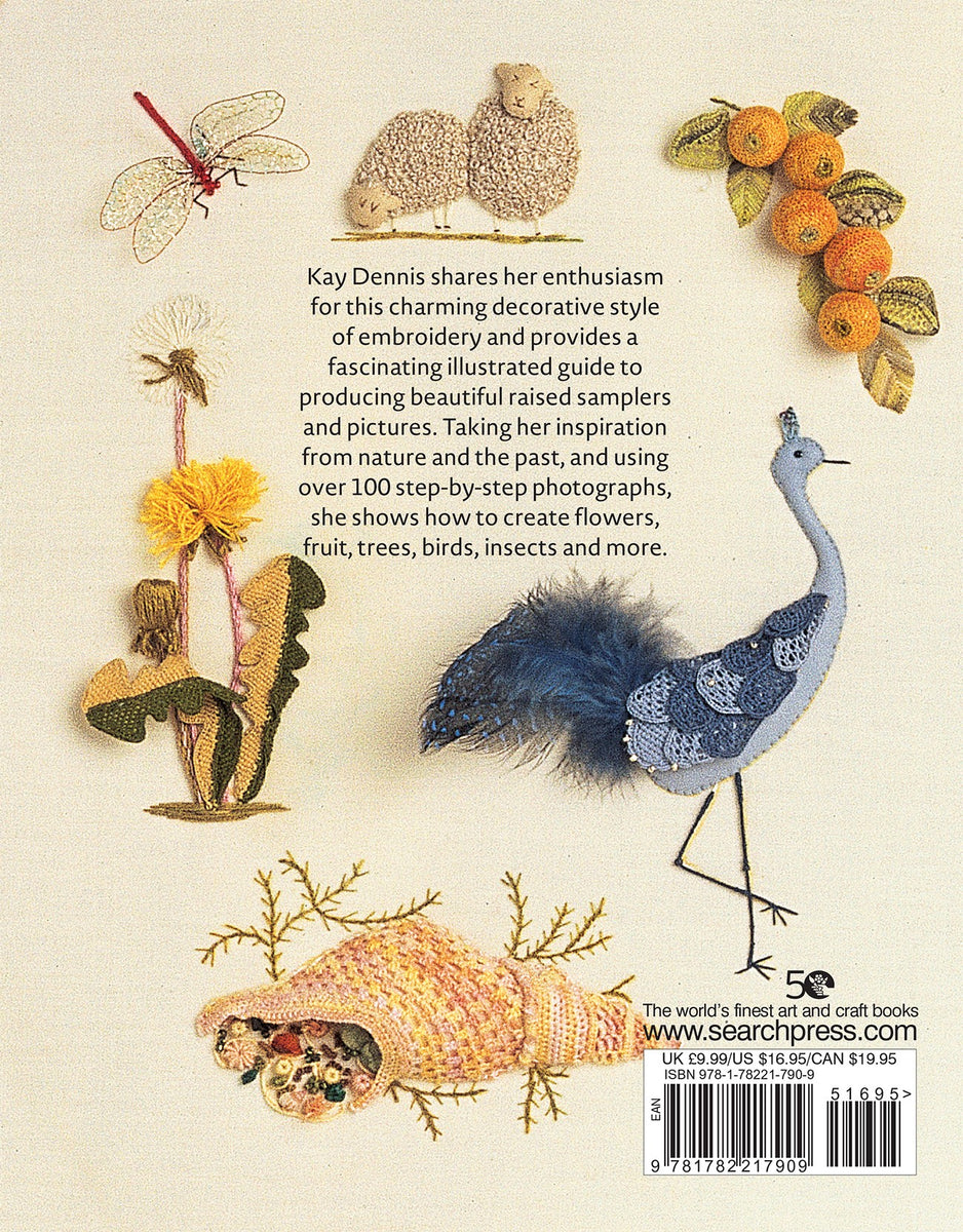 Beginner’s Guide to Stumpwork Pattern – Quilting Books Patterns and Notions