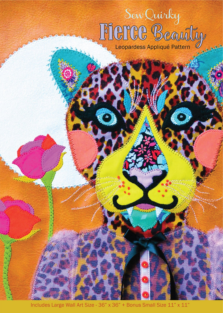 Fierce Beauty Applique Pattern Patterns – Quilting Books Patterns and ...