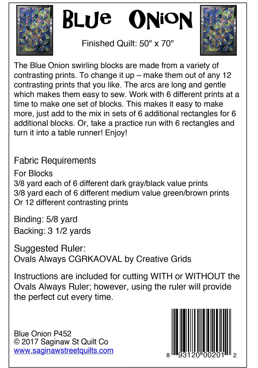 Blue Onion Quilt Pattern Quilters Pattern – Quilting Books Patterns and ...