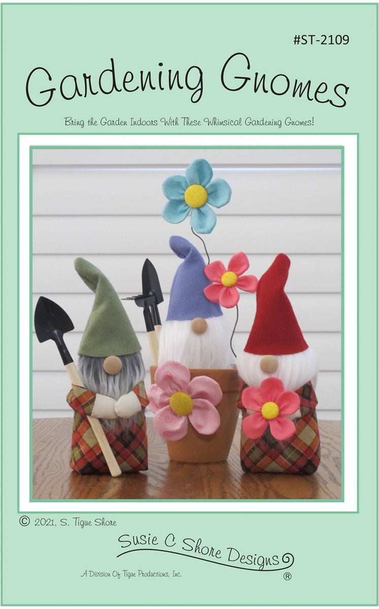 Gardening Gnomes Patterns – Quilting Books Patterns and Notions