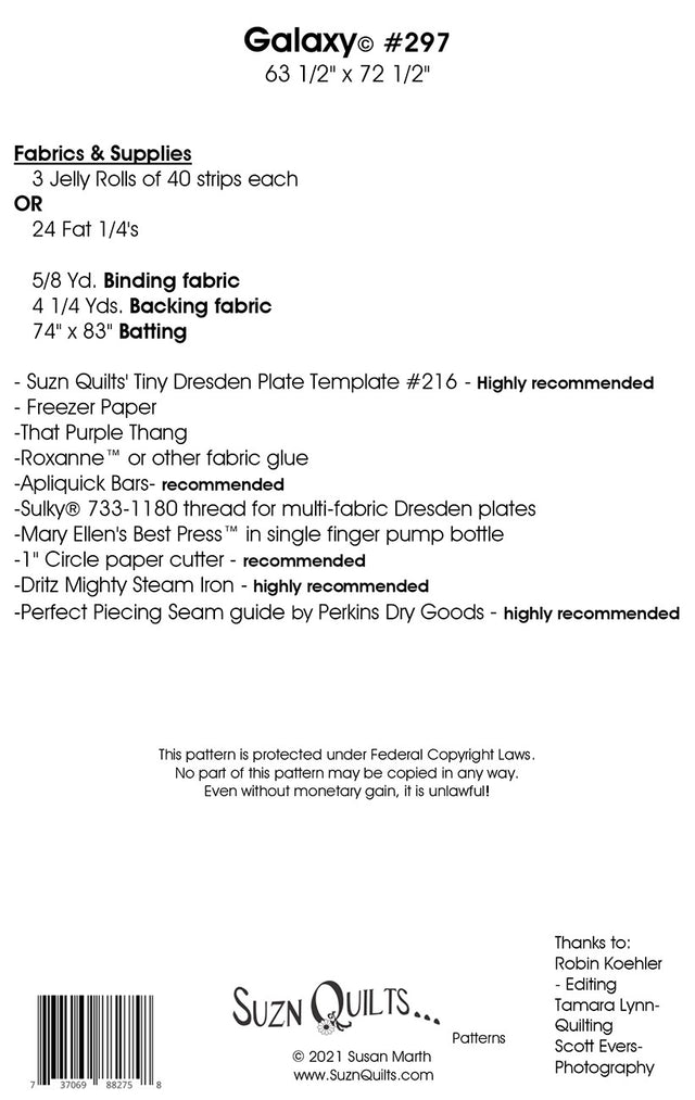 Galaxy Patterns – Quilting Books Patterns and Notions