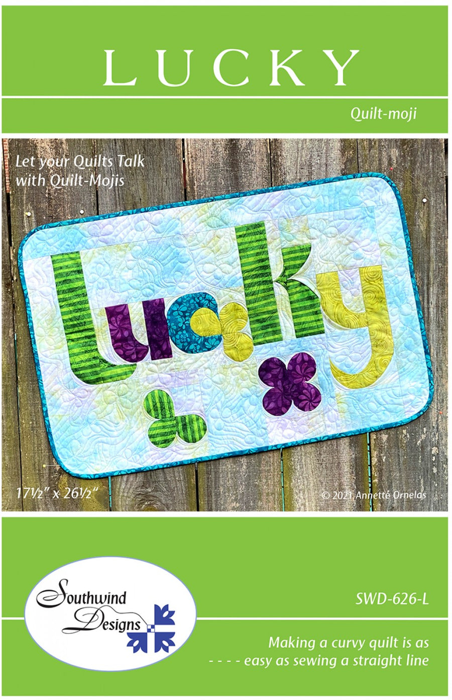 Quilt-moji: LUCKY Patterns – Quilting Books Patterns and Notions