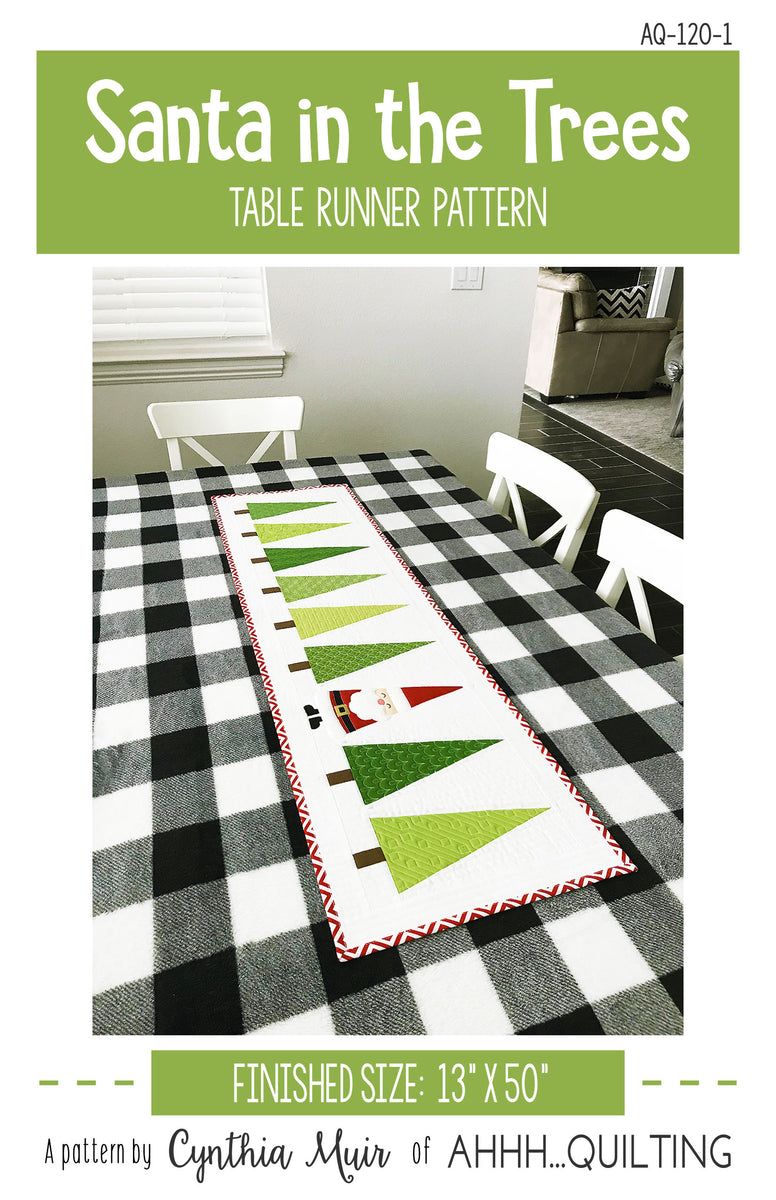 Santa In The Trees Downloadable Pattern – Quilting Books Patterns and Notions