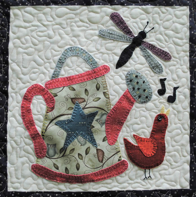 Tweets & Twinkles BOM - Block 6 Songbird Quilting Pattern – Quilting ...