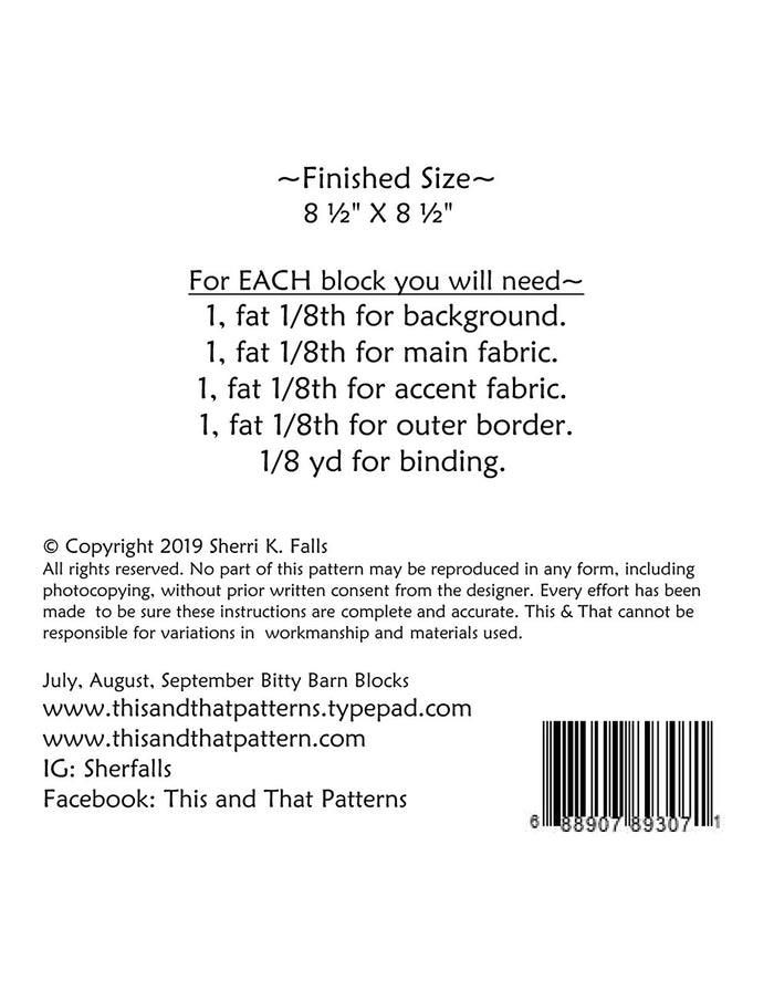 This and That Quilt Patterns – Quilting Books Patterns and Notions