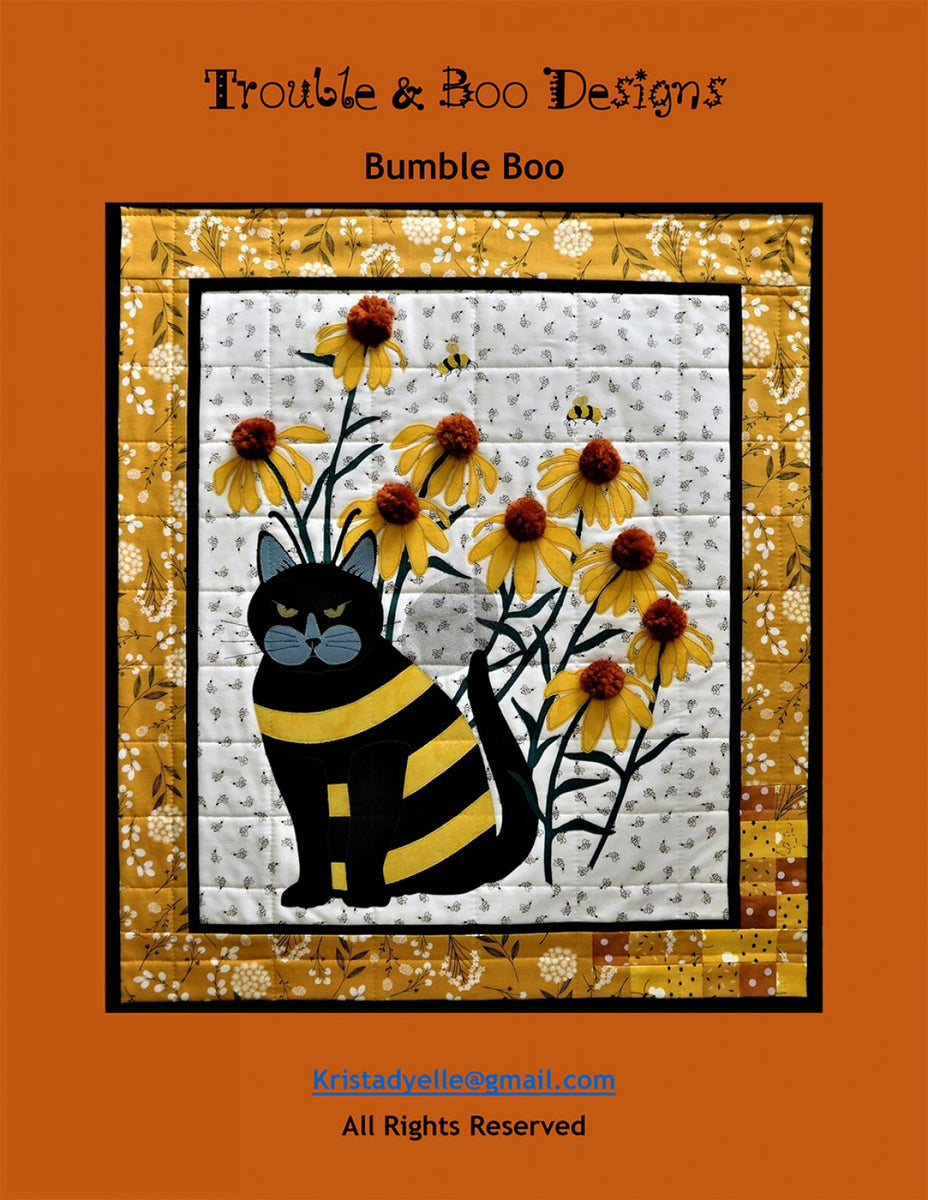 Bumble Boo Quilt Pattern – Quilting Books Patterns and Notions