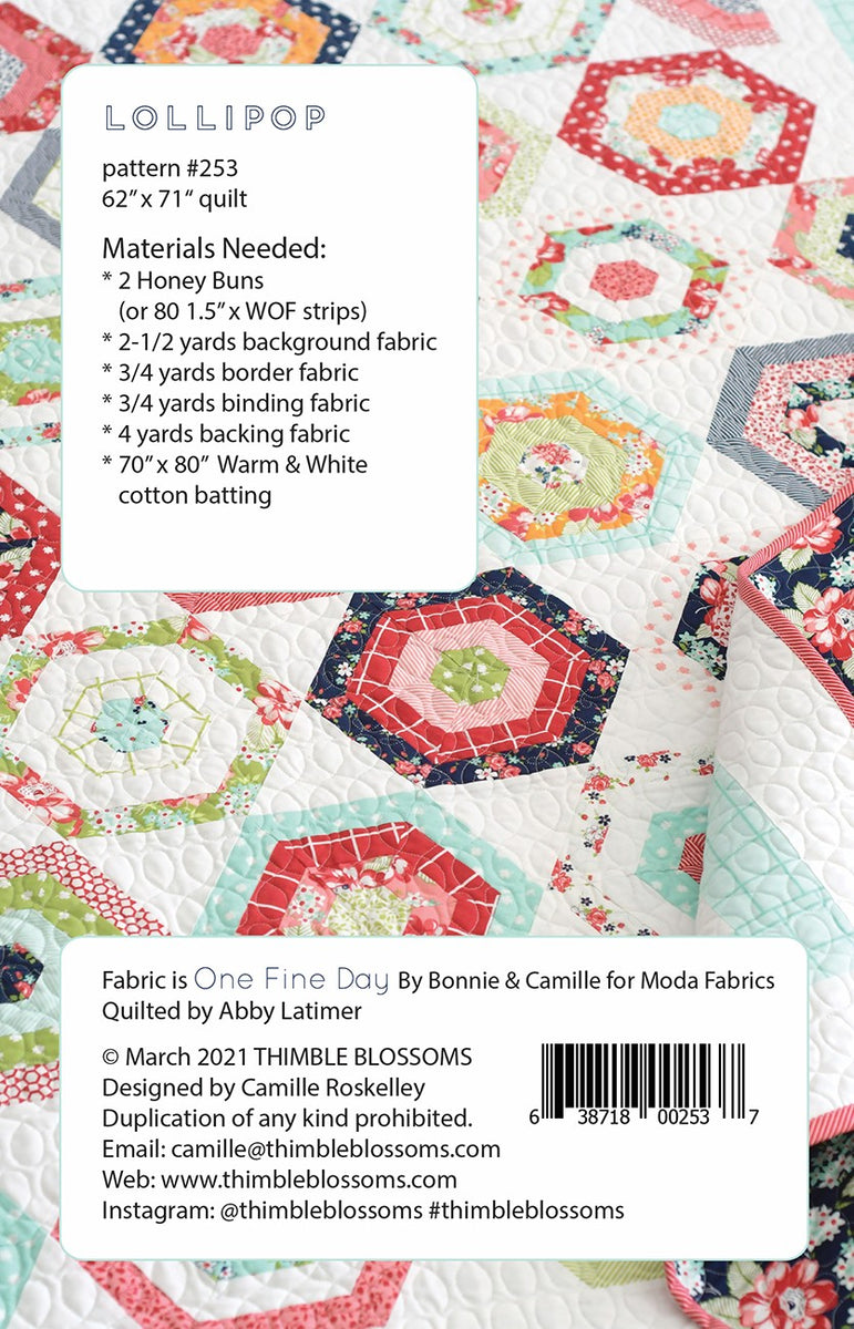 Lollipop Patterns – Quilting Books Patterns and Notions