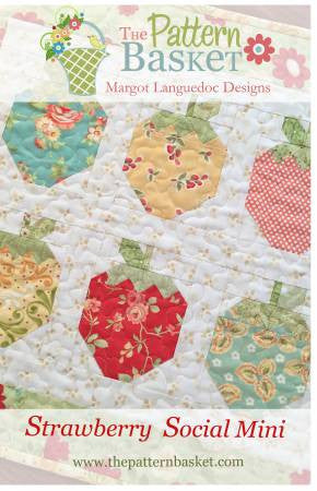 Strawberry Social Mini Pattern – Quilting Books Patterns and Notions