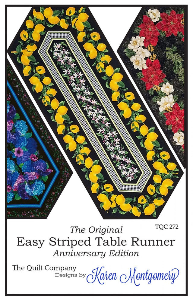 Easy Striped Table Runner Quilters – Quilting Books Patterns and Notions