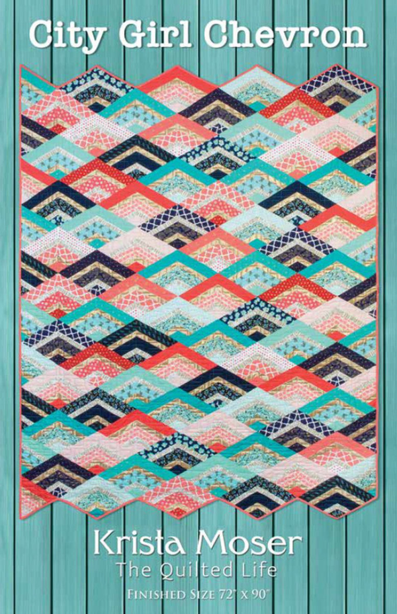 City Girl Chevron Quilters Pattern – Quilting Books Patterns and Notions