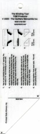 The Binding Tool Template Ruler Quilting – Quilting Books Patterns and ...