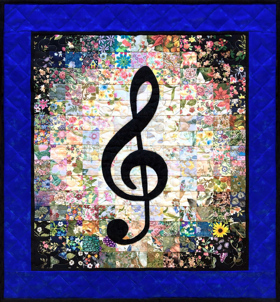 Treble Watercolor Quilt Kit Quilting Patterns – Quilting Books Patterns ...