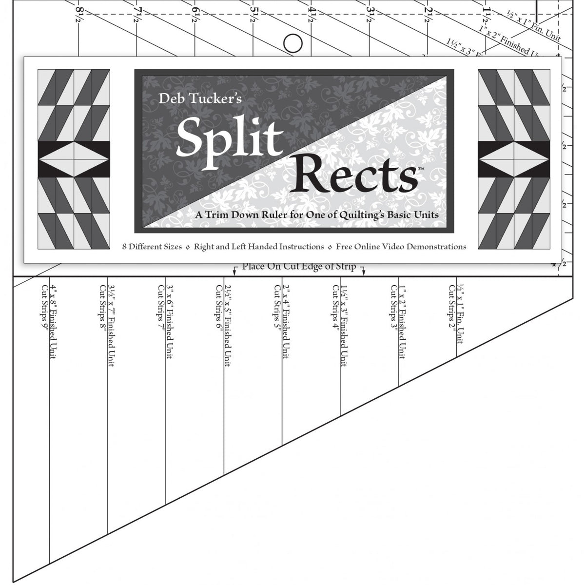 Split Rects Quilters Pattern – Quilting Books Patterns and Notions