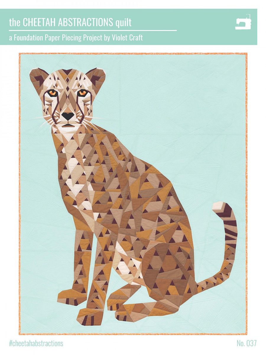 The Cheetah Abstractions Quilt Pattern – Quilting Books Patterns and ...