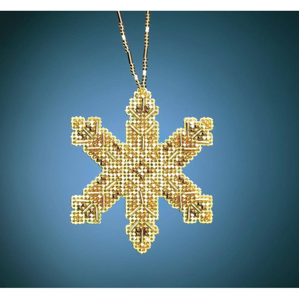 Victorian Snowflake Ornament Cross Stitch Kit – Quilting Books Patterns ...