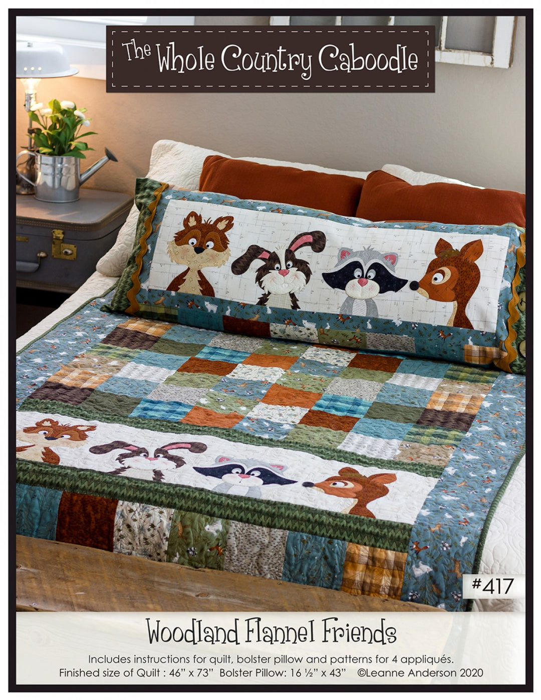 Woodland Flannel Friends Pattern – Quilting Books Patterns and Notions