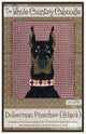 Doberman Pinscher Black Precut Fused Applique Pack Quilters Pattern ...